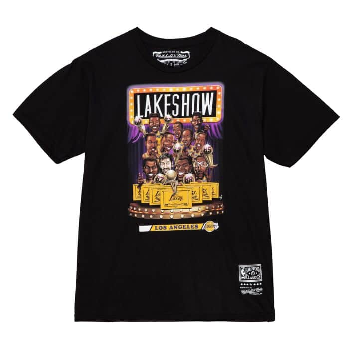 NBA LAKE SHOW TEE LAKERS BLACK – PRIVATE SNEAKERS