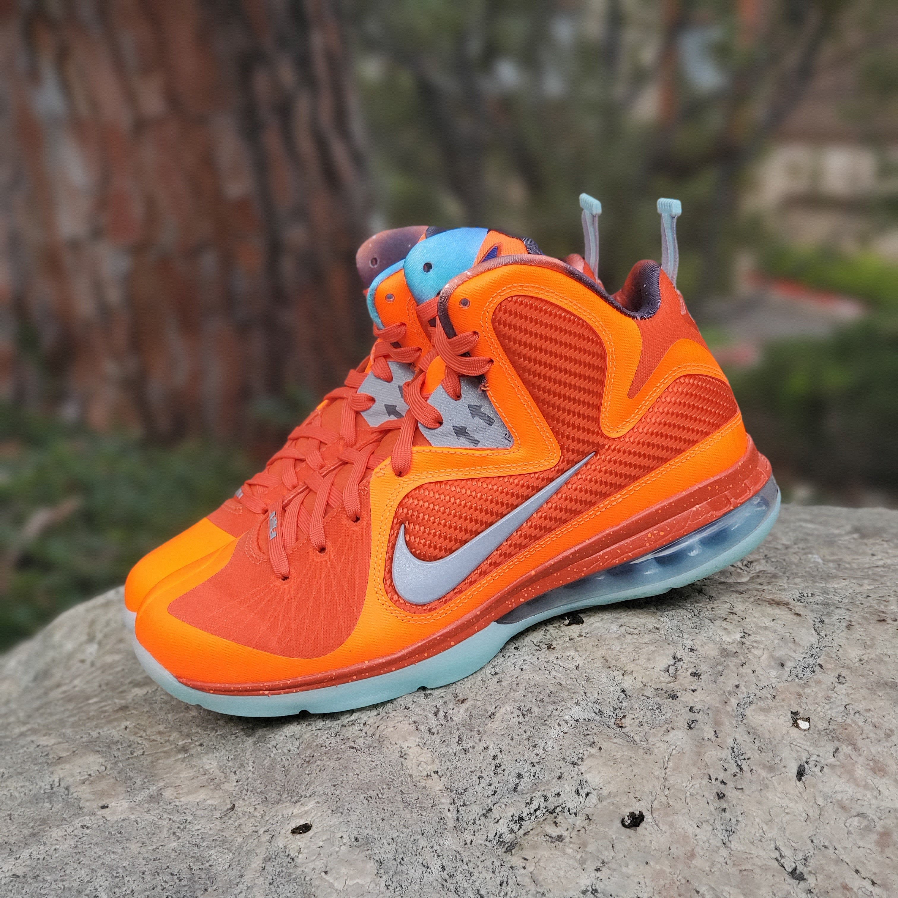Lebron 9 Big Bang On Feet
